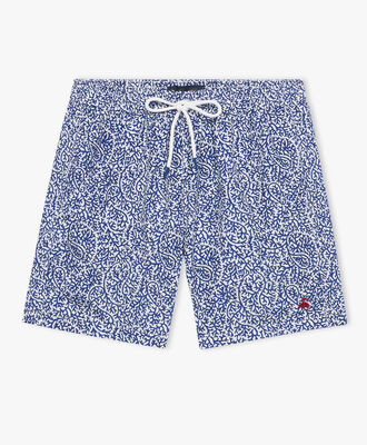 Blue Coral Reef Swim Shorts in Blue for Men | Brooks Brothers® UK